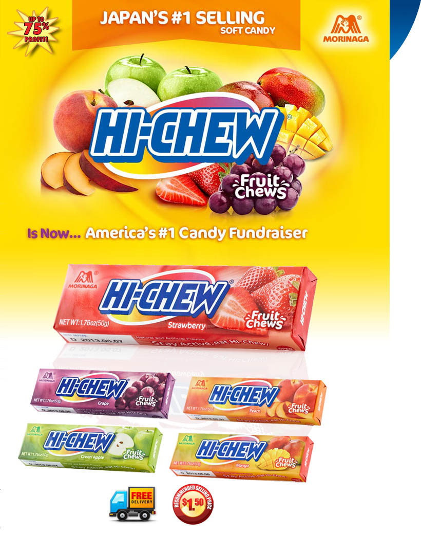Candy Fundraisers Up To 75 Profit With ABC Fundraising 