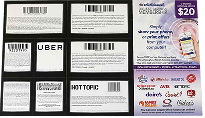 Entertainment® Card Fundraiser: 75% Profit! Entertainment® Books